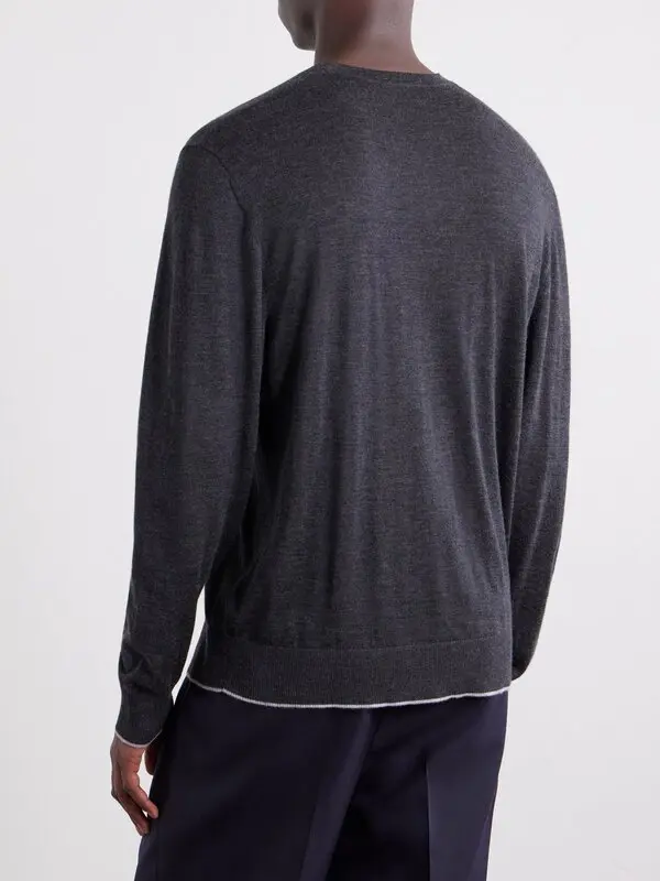 JAMES PERSE Cashmere Crewneck Sweater