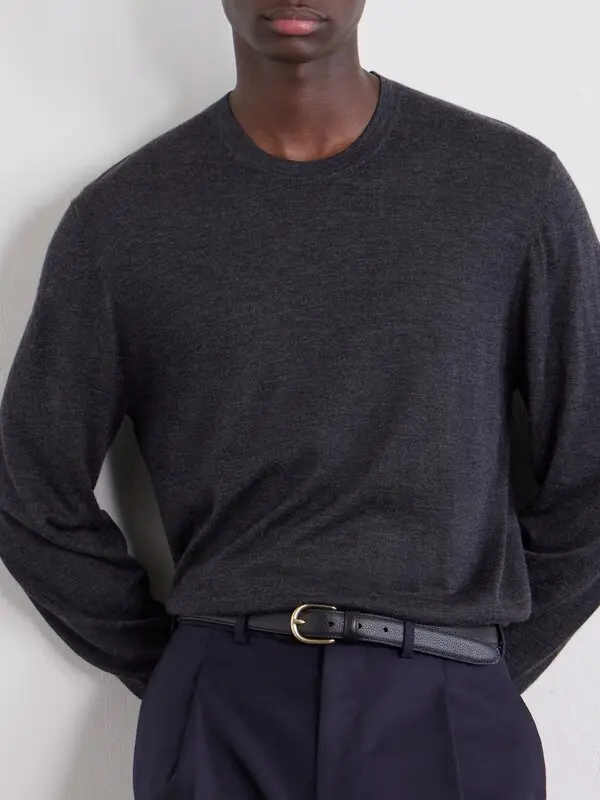 JAMES PERSE Cashmere Crewneck Sweater