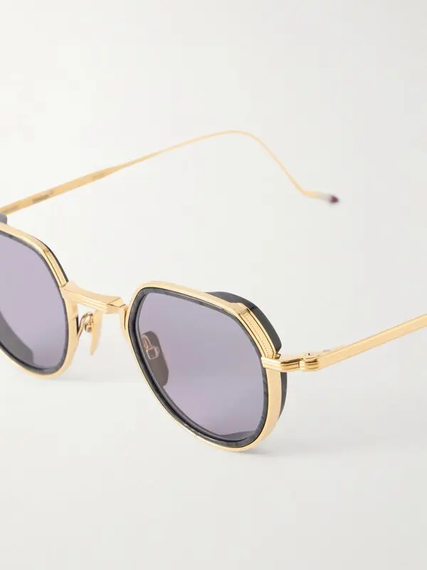JACQUES MARIE MAGE Dixon Octagon Frame Sunglasses