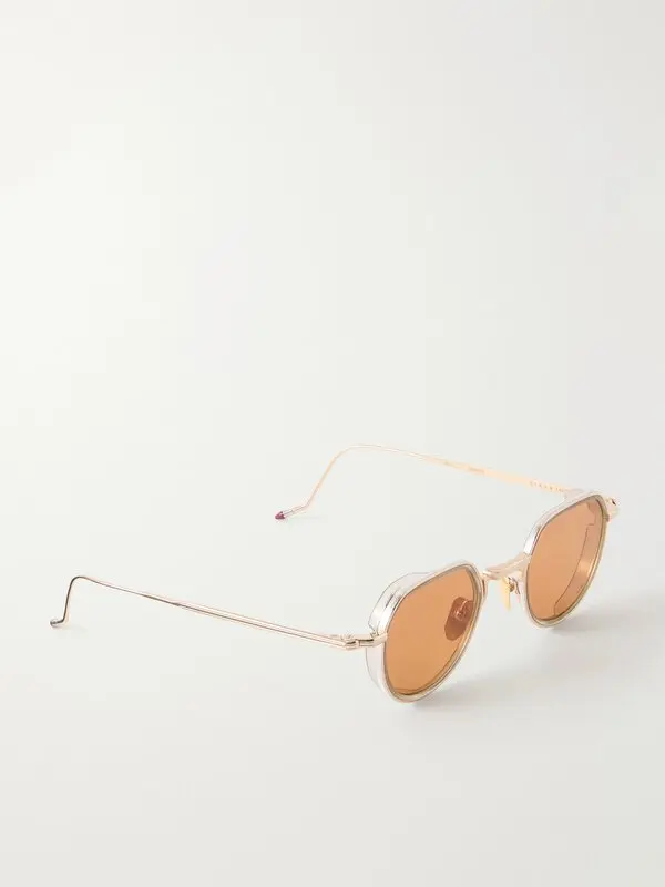 JACQUES MARIE MAGE Dixon Octagonal Frame Sunglasses