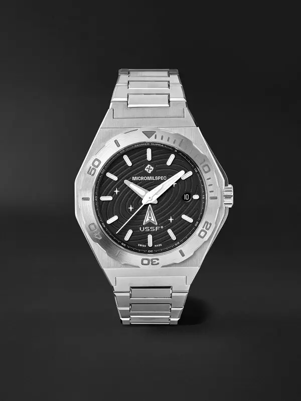 MICROMILSPEC Space Force Automatic Stainless Steel Watch