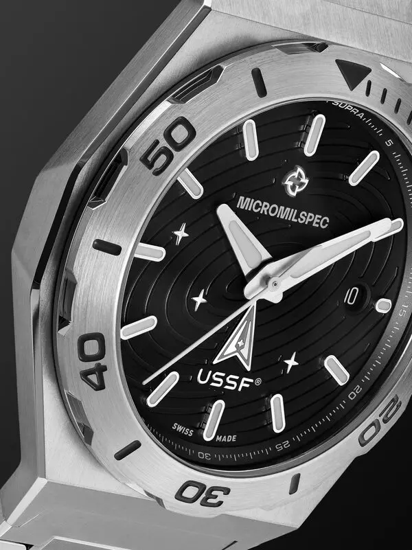 MICROMILSPEC Space Force Automatic Stainless Steel Watch
