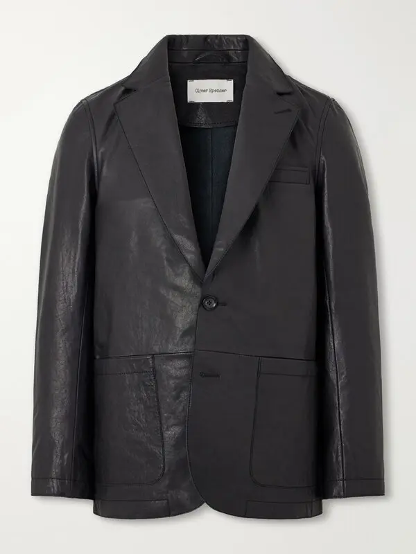 Oliver Peoples Westbury Leather Blazer