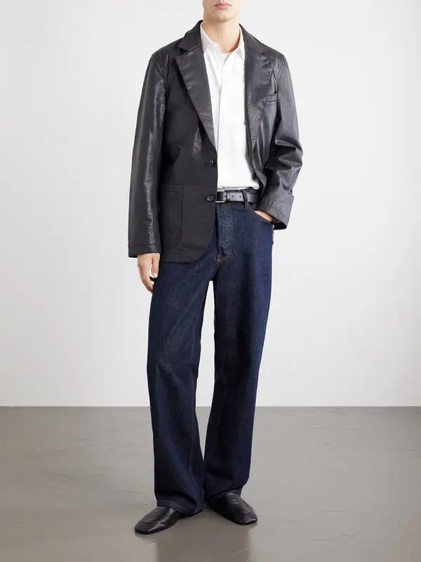 Oliver Peoples Westbury Leather Blazer