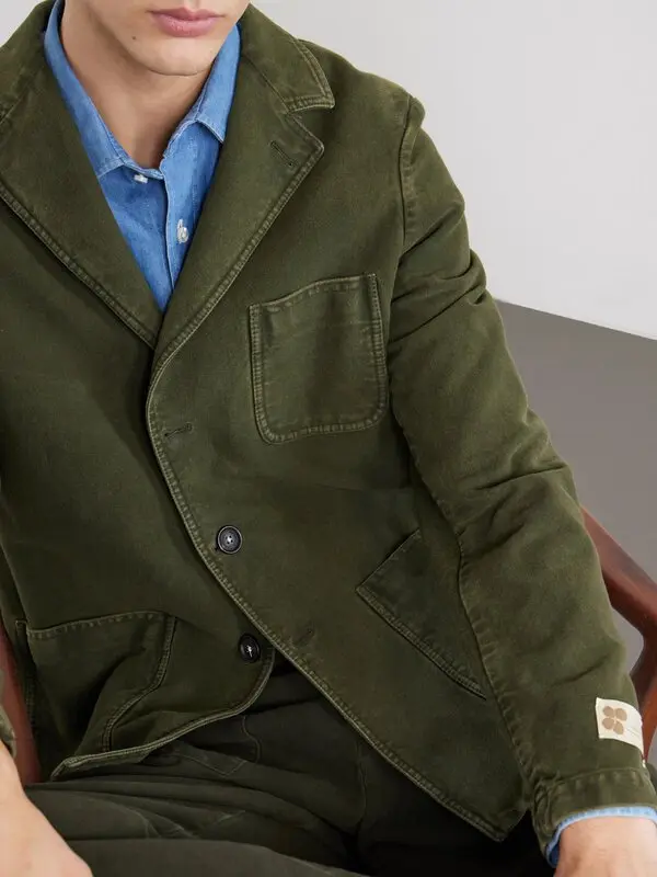 Massimo Alba Baglieto Cotton Blazer