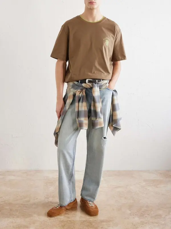 MANAAKI Logo-printed Cotton-jersey T-shirt