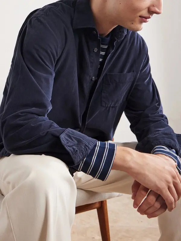 Hartford Paul Cotton-corduroy Shirt