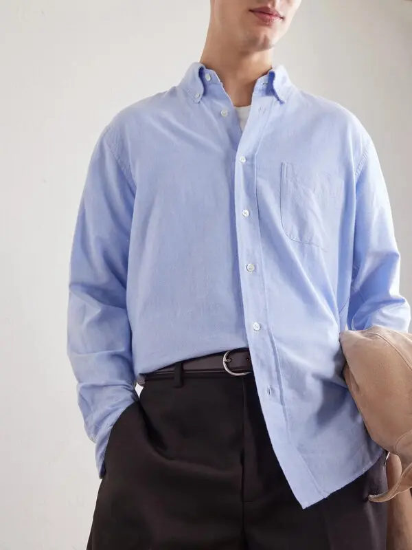 Hartford Pitt Cotton-oxford Shirt