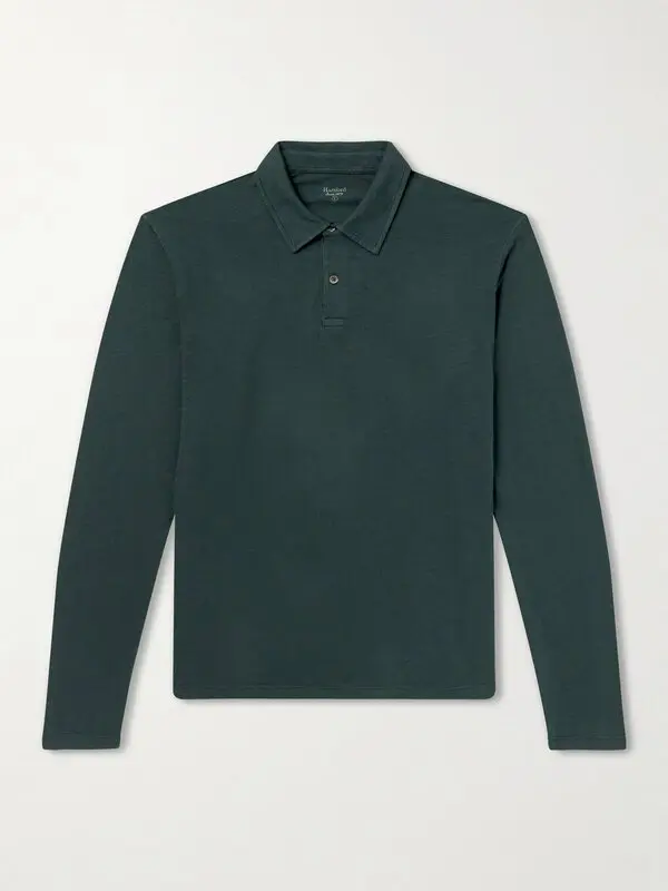 Hartford Cotton-jersey Polo Shirt