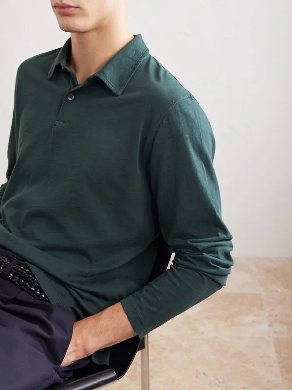 Hartford Cotton-jersey Polo Shirt