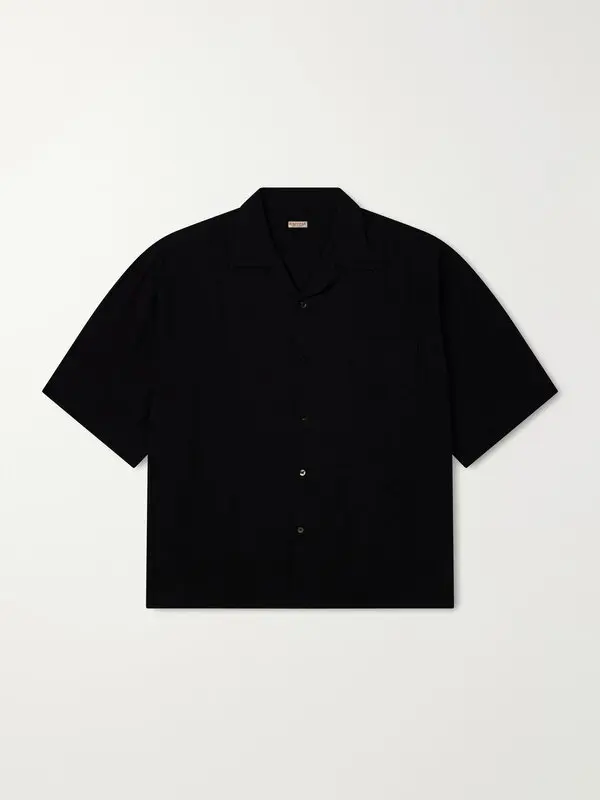 Kapital Big Lyocell And Linen-blend Shirt