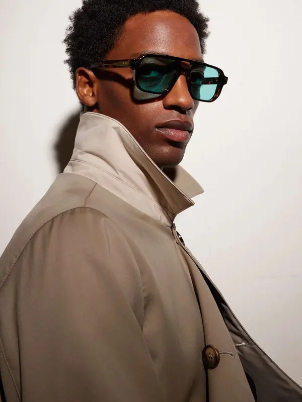 JACQUES MARIE MAGE Evans Aviator-style Acetate Sunglasses