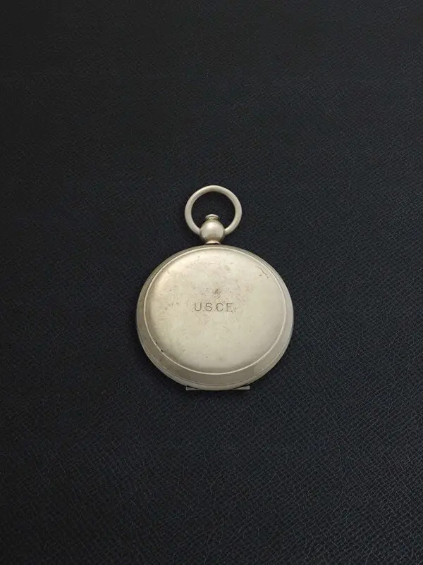 FOUNDWELL Vintage 1940s Sterling Compass