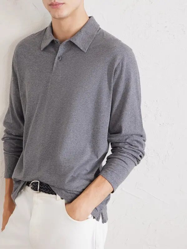 Hartford Cotton-jersey Polo Shirt
