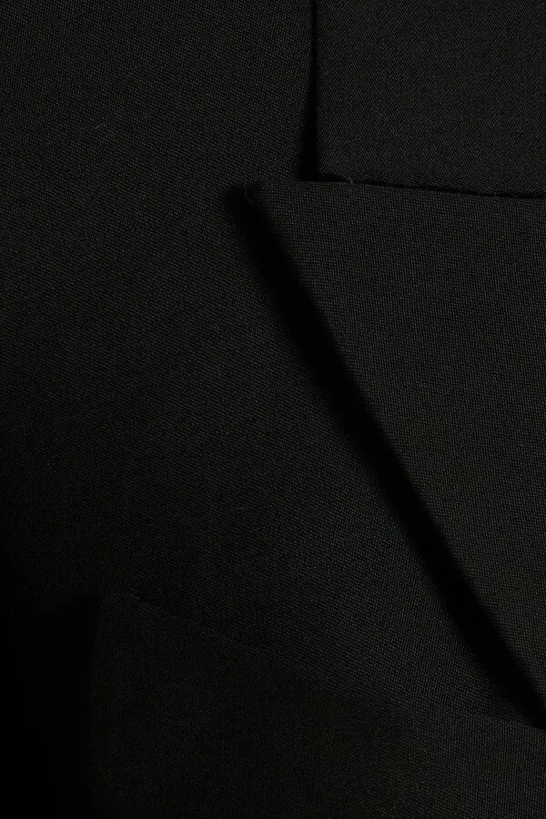 Alexander McQueen Asymmetric Wool Blazer