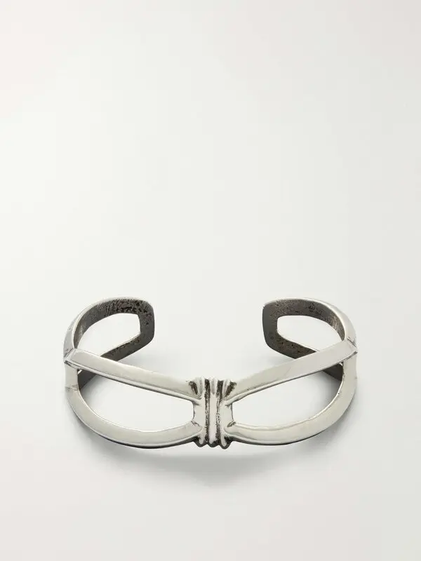 FOUNDWELL Rex Abeita Vintage 1980s Sterling Cuff - Silver
