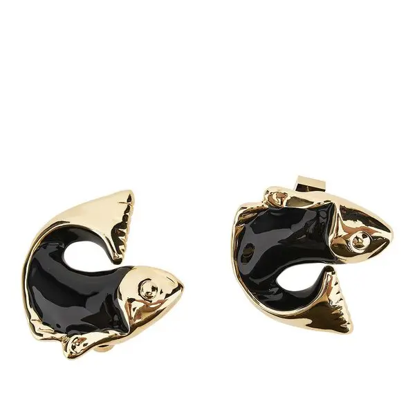 Jacquemus Poisson' Earrings - Gold