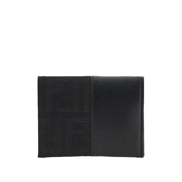Fendi Ff Jacquard Bi-fold Card Holder