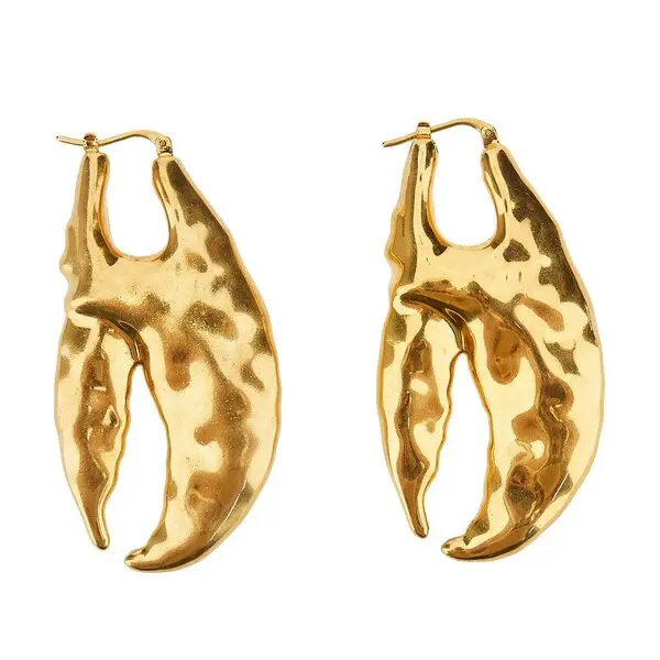 Jacquemus Homard Claw Earrings - Gold