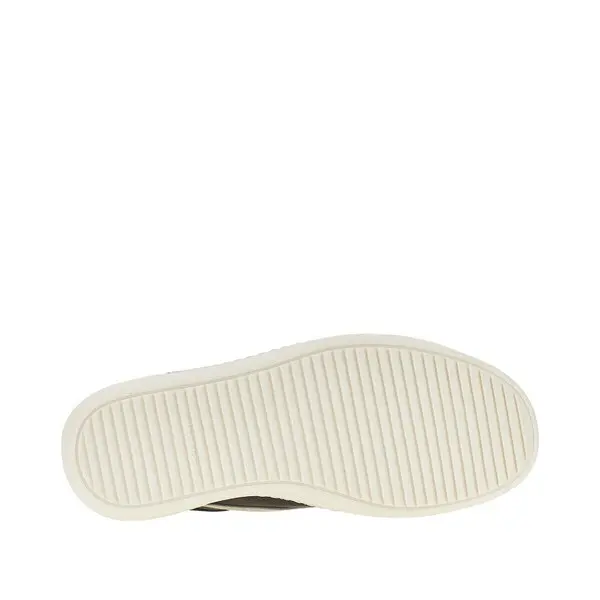 Rick Owens Leather Sneakers With Contrast Detailing