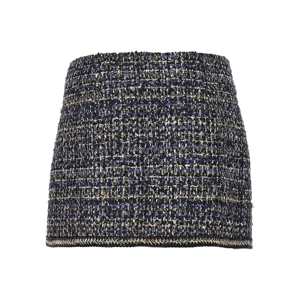 Etro Wool-blend Tweed Mini Skirt