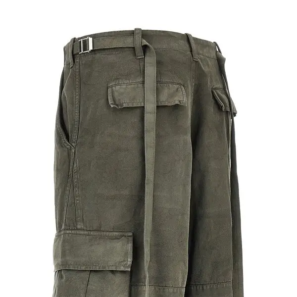 Fendi Cotton Bermuda Shorts With Jacquard Motif