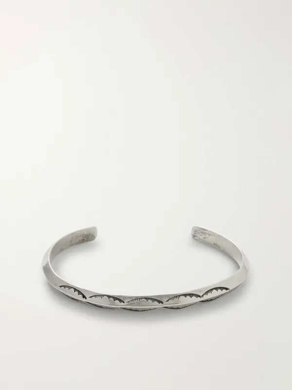 FOUNDWELL Vintage 1970s Sterling Cuff - Silver
