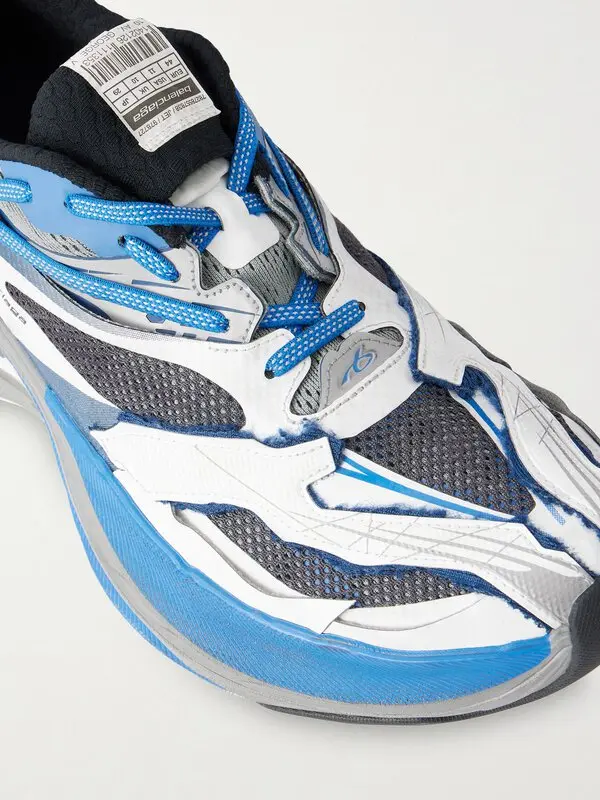 Balenciaga Jet Rubber Sneakers - Blue