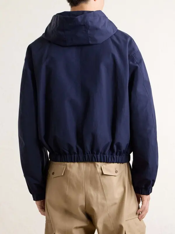 Celine Triomphe-embroidered Shell Jacket