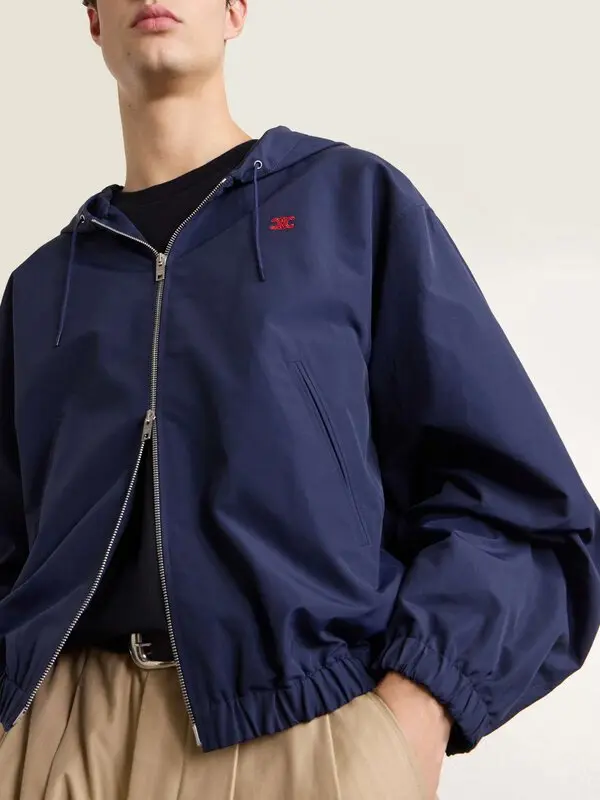 Celine Triomphe-embroidered Shell Jacket
