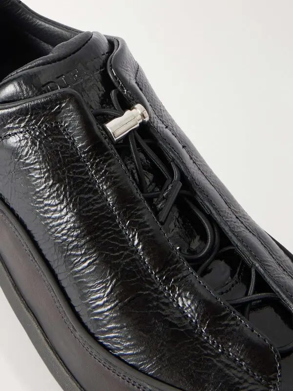 Diemme Licata Textured-leather Sneakers