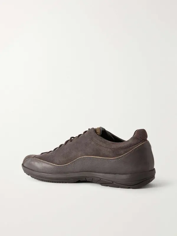 Diemme Bardolino Suede And Leather Sneakers