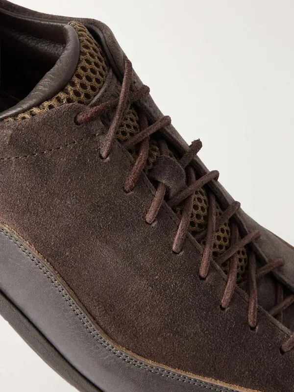 Diemme Bardolino Suede And Leather Sneakers