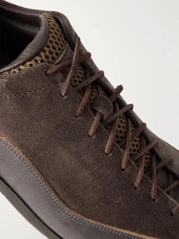 Diemme Bardolino Suede And Leather Sneakers