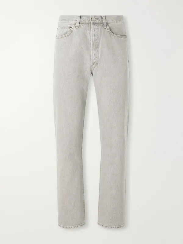 AGOLDE 90's Straight-leg Jeans - Gray