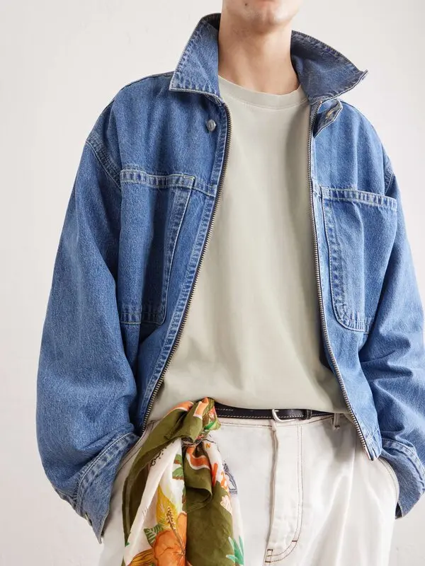 AGOLDE Portman Oversized Cotton-jersey T-shirt