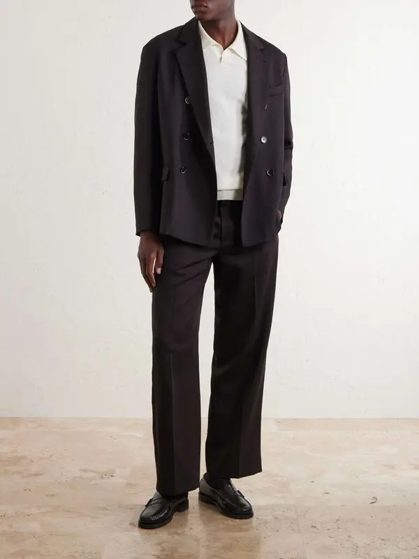 Altea Virgin Wool Polo Sweater