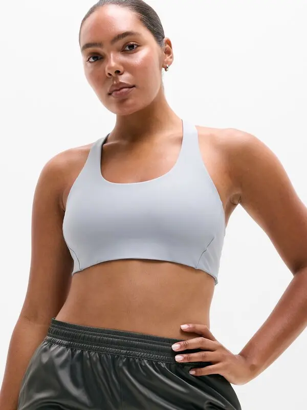 Athleta Circuit Train Sports Bra A-c - Blue Star
