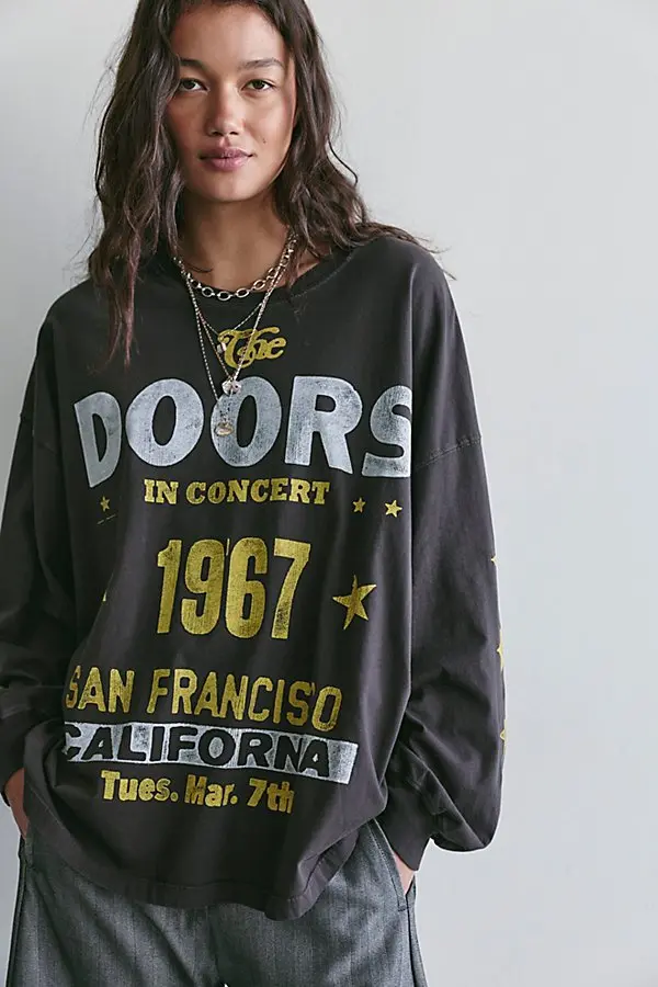 Daydreamer The Doors Gig Poster Long Sleeve Tee