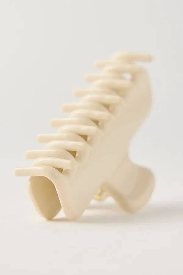 FICCARE Jelly Jaw Claw Clip - Ivory