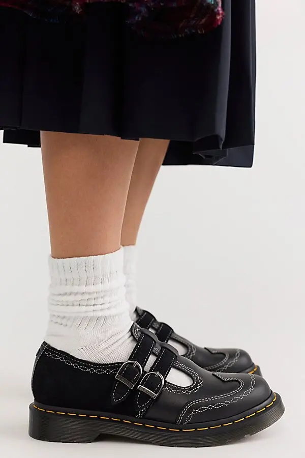 Dr. Martens 8065 Desert Rodeo Mary Janes - Black