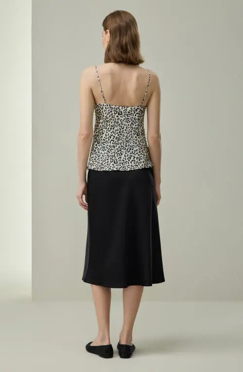 Lilysilk Leopard Print Silk Camisole
