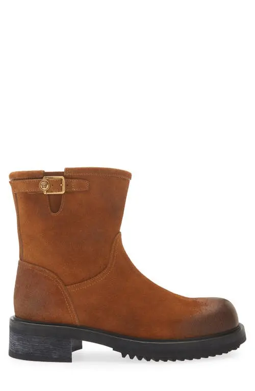 Versace Burnished Suede Boot