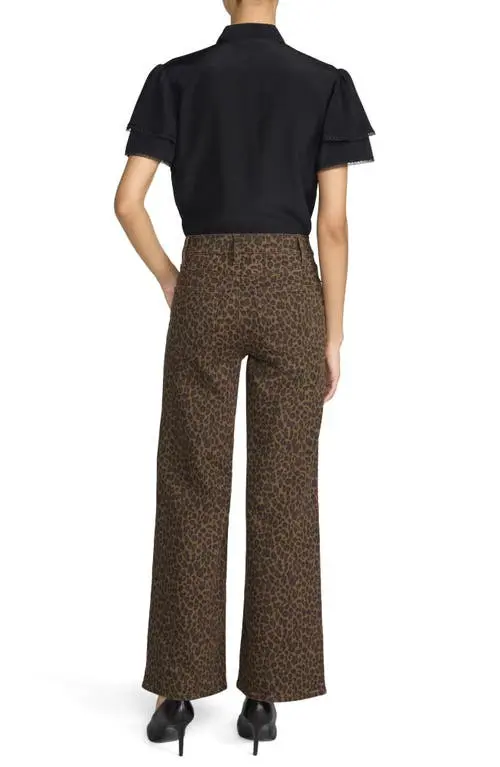 FRAME Arcadia Layered Ruffle Silk Top
