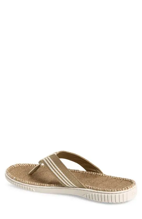 SOLSTITCH Delano Flip Flop - Khaki
