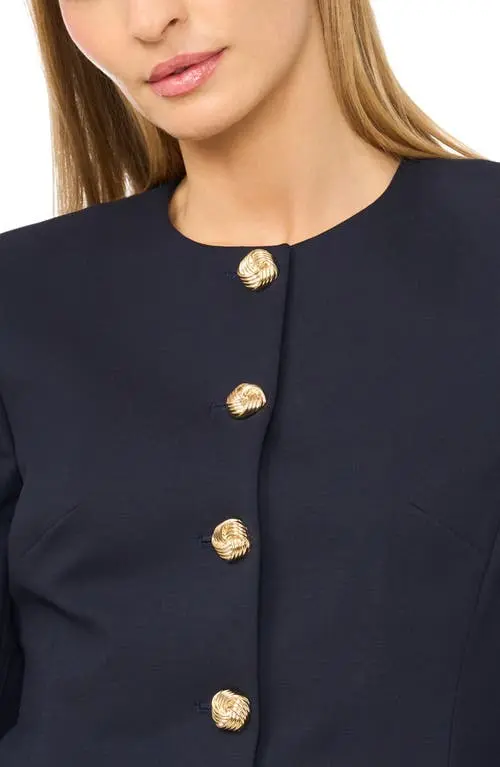 Ted Baker London Roberta Ponte Jacket With Ornate Buttons