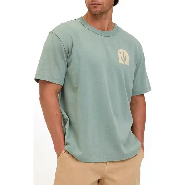 THREADS 4 THOUGHT Lone Cactus Cotton Graphic T-shirt
