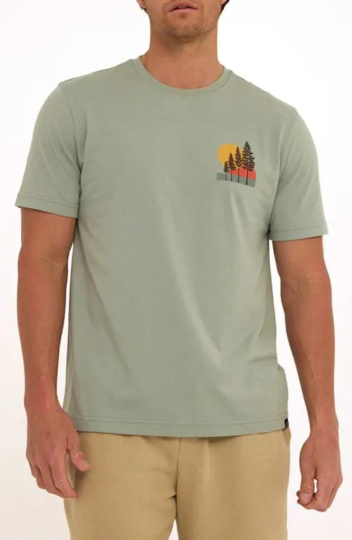 THREADS 4 THOUGHT Forest Sunset Graphic T-shirt