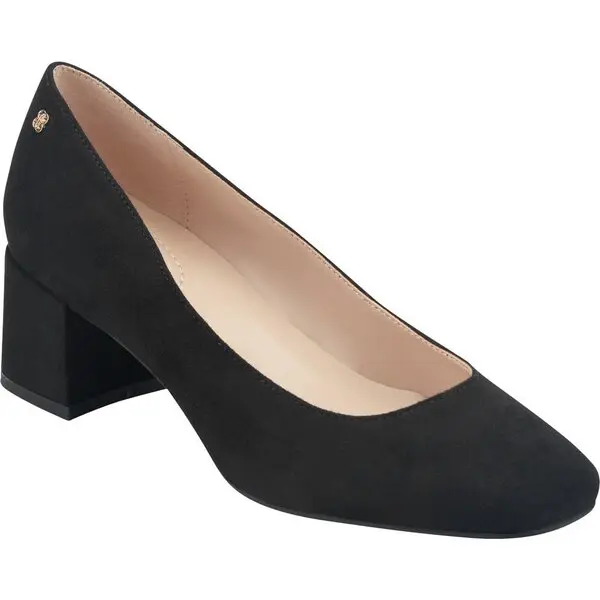 Bandolino Caser Pump With Block Heel - Black