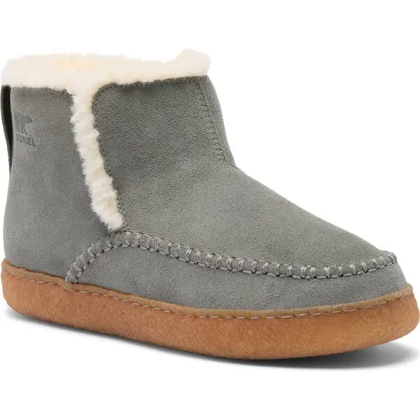 Sorel Nakiska Iii Faux Fur Lined Bootie - Quarry/gum 2
